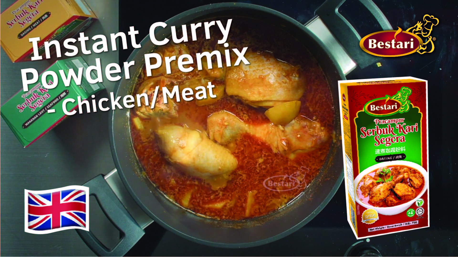 Instant Curry Powder Premix – Bestari Food Malaysia